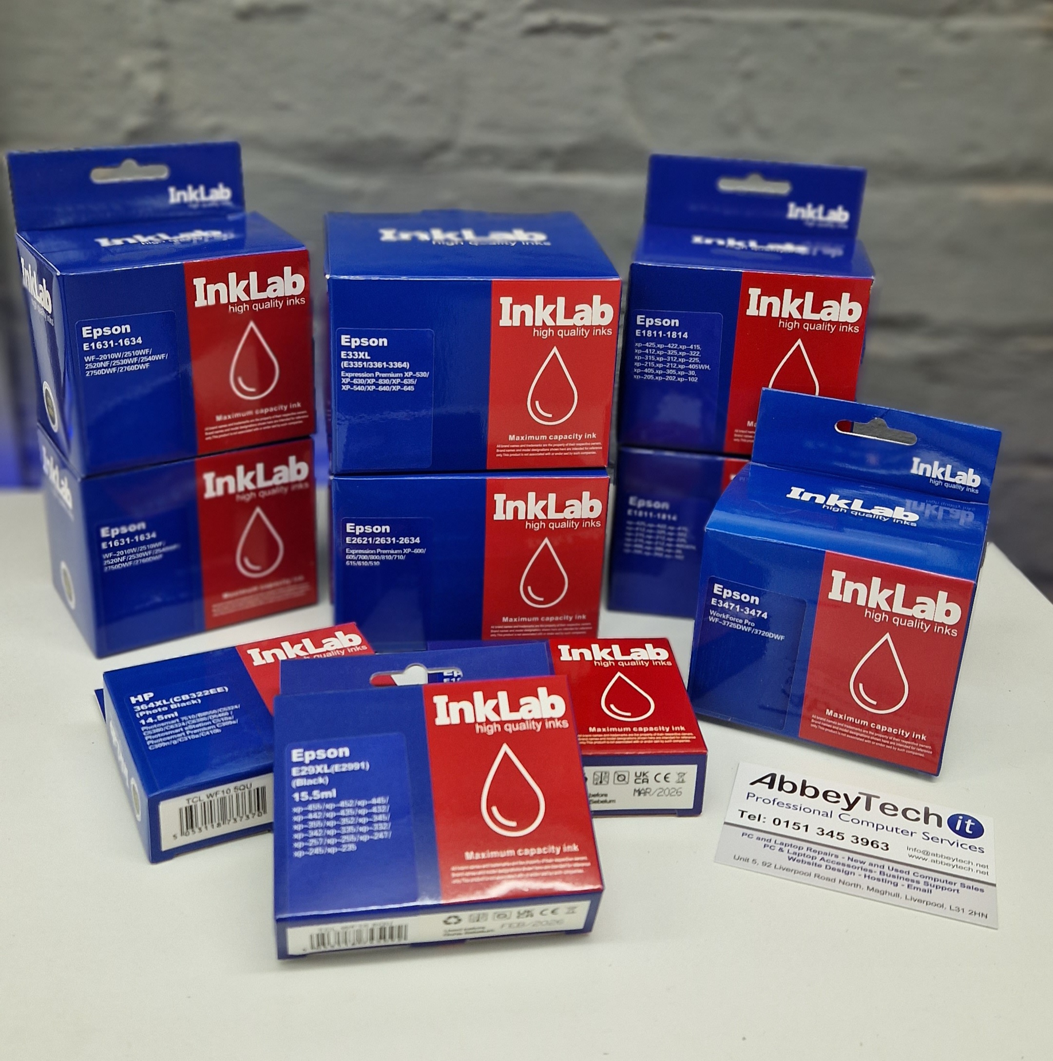 EPSON Compatible Printer Ink - AbbeyTech IT Ltd - Maghull, Liverpool